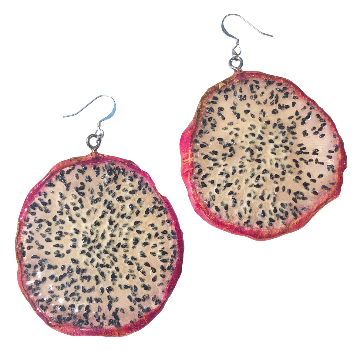 Dragon Fruit Earrings – Slices Of Citrus LLC